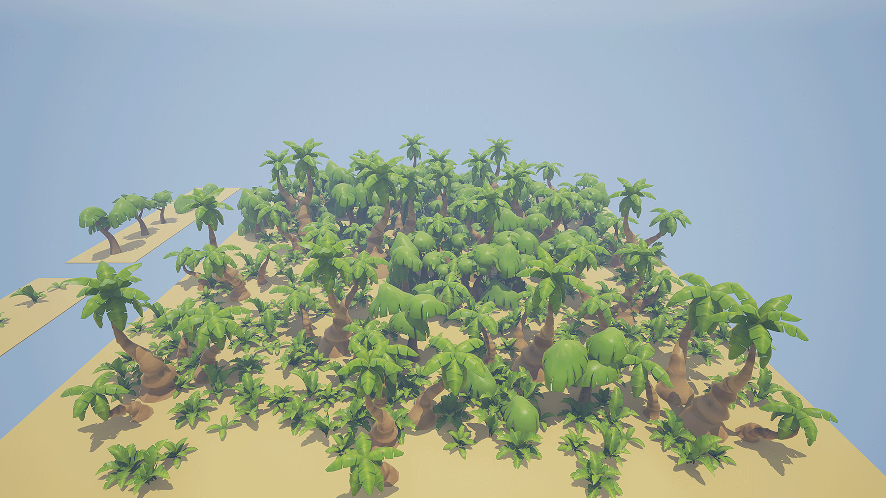 ArtStation - Cartoon Oasis Plants | Resources