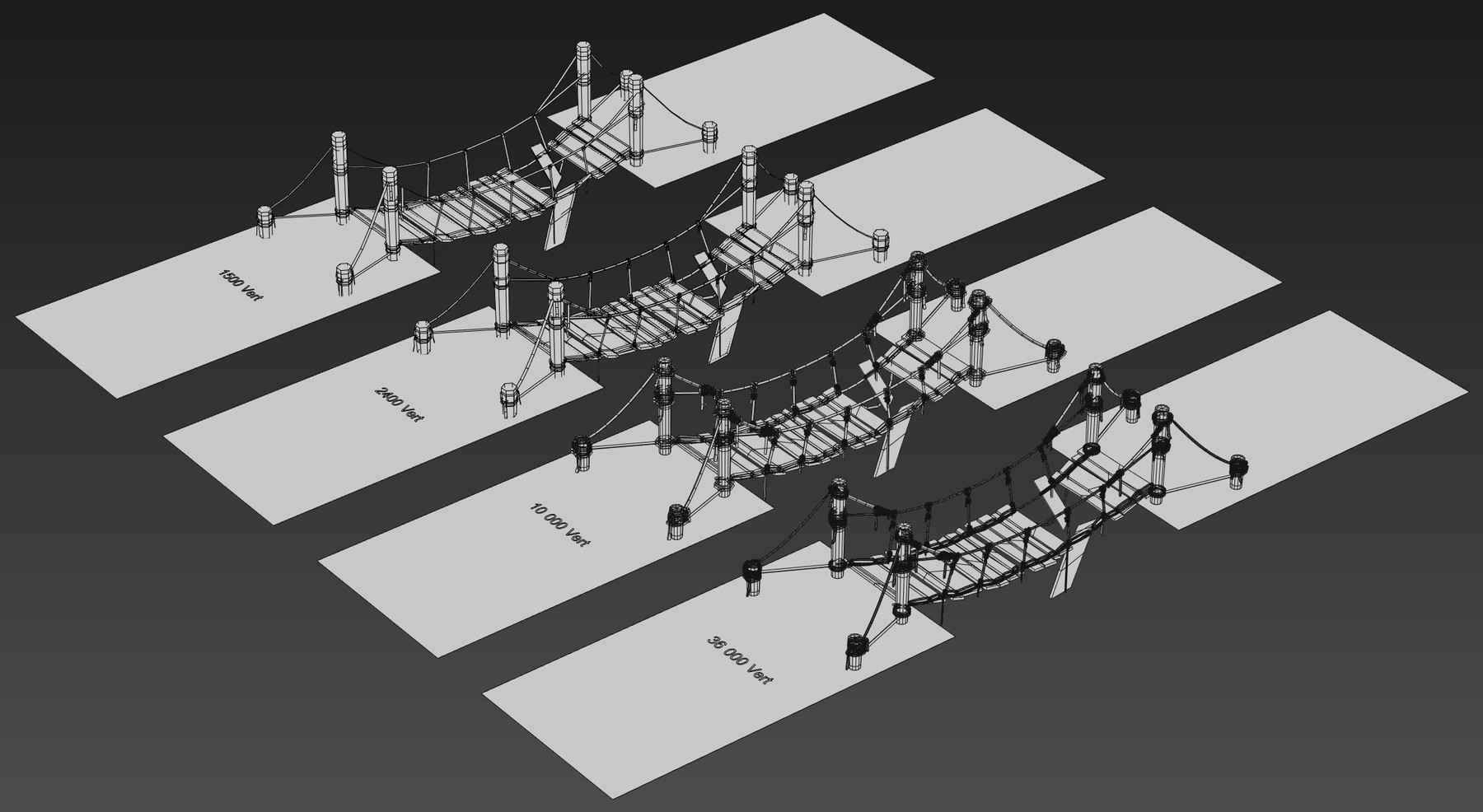 ArtStation - Rope Bridge | Game Assets