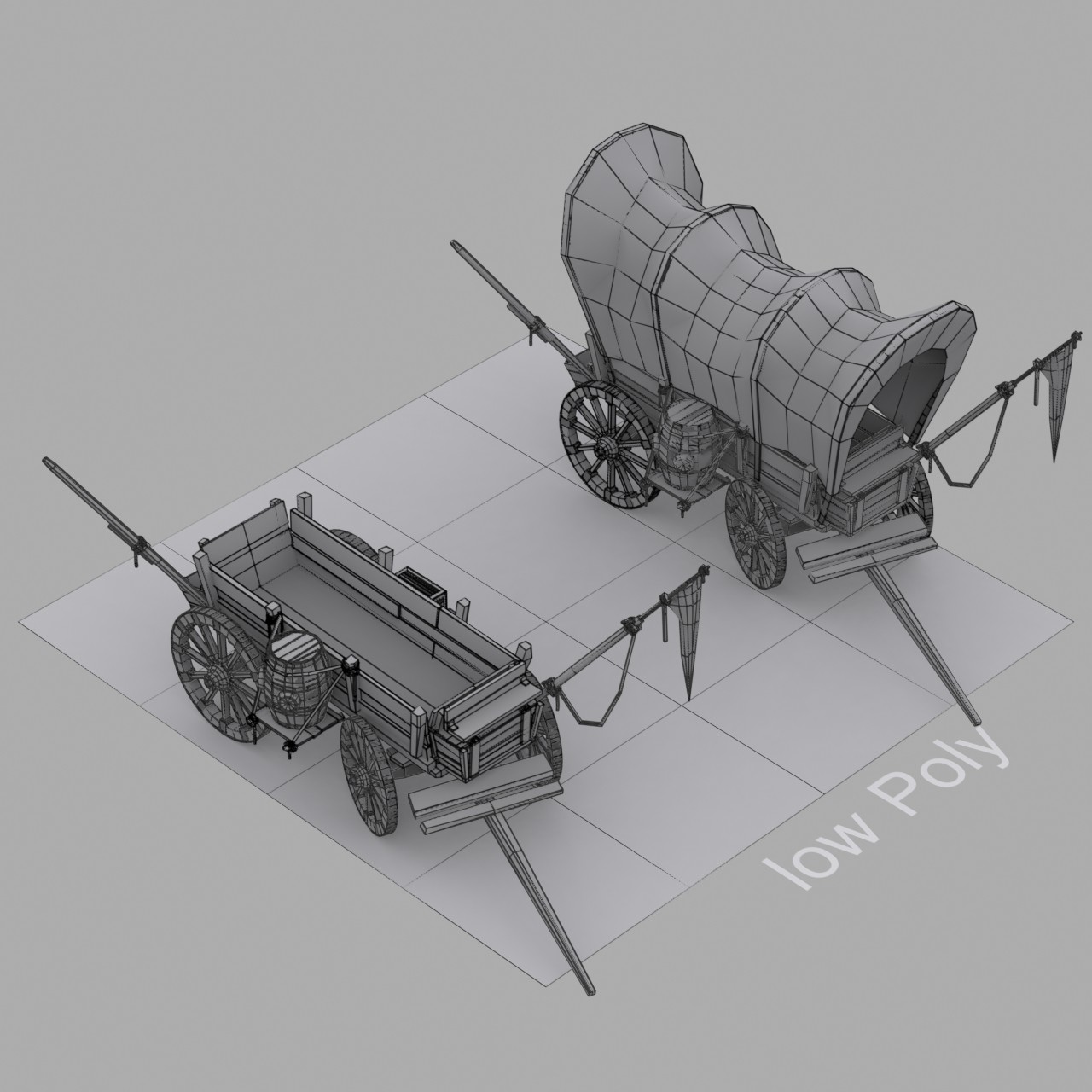 ArtStation - Cartoon Wagon | Resources