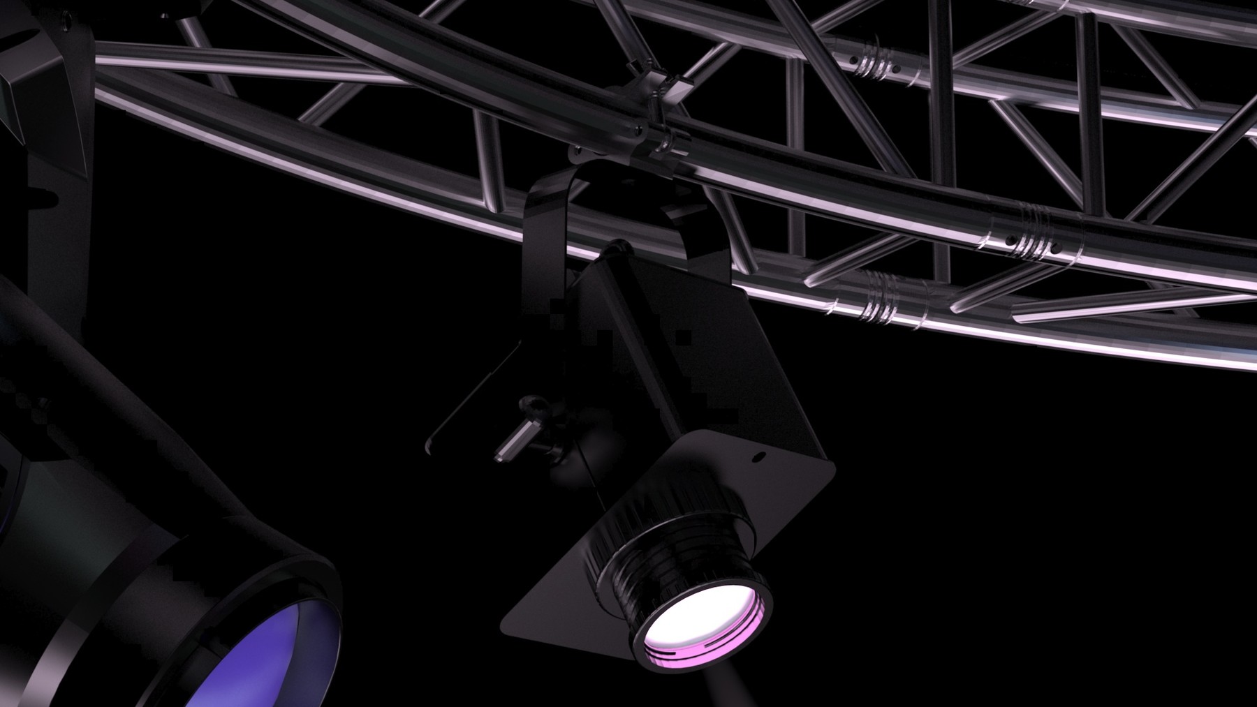 ArtStation - Circle Square Truss 400cm-Stage Lights | Resources