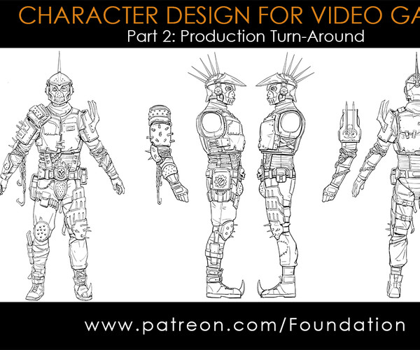 ArtStation - Foundation Art Group - Character Design for Video Games ...