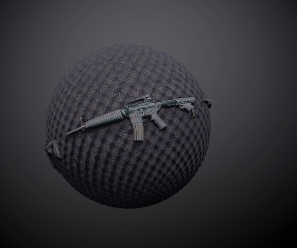 ArtStation - M14 Gun Weapon Case Seamless PBR Texture | Game Assets