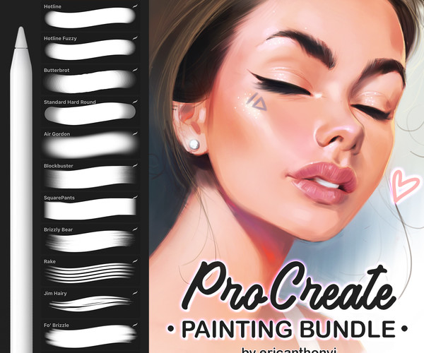 ArtStation - Procreate Brushes - Painting Bundle | Brushes