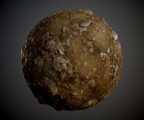 ArtStation - Muddy Soil Grass Stone Ground Seamless PBR Texture | Game ...