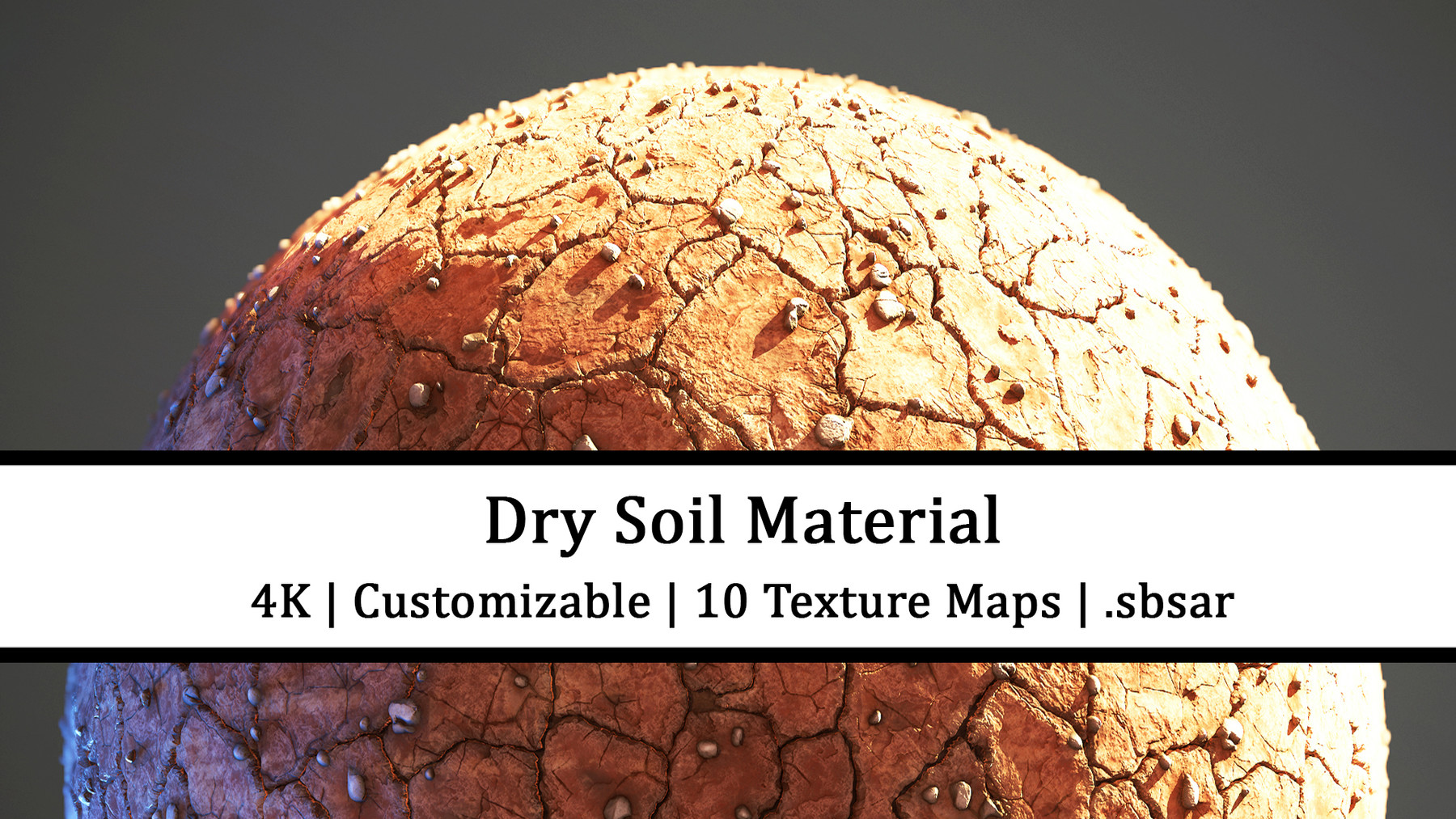 ArtStation - Dry Soil | 4k Substance Material | Game Assets