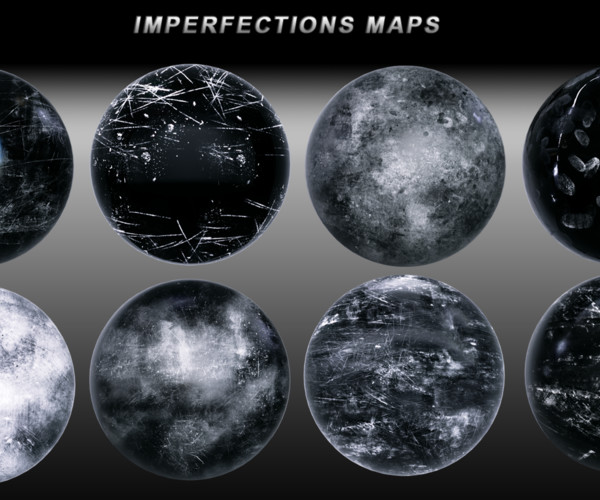 ArtStation - Imperfections Maps 4K | Game Assets