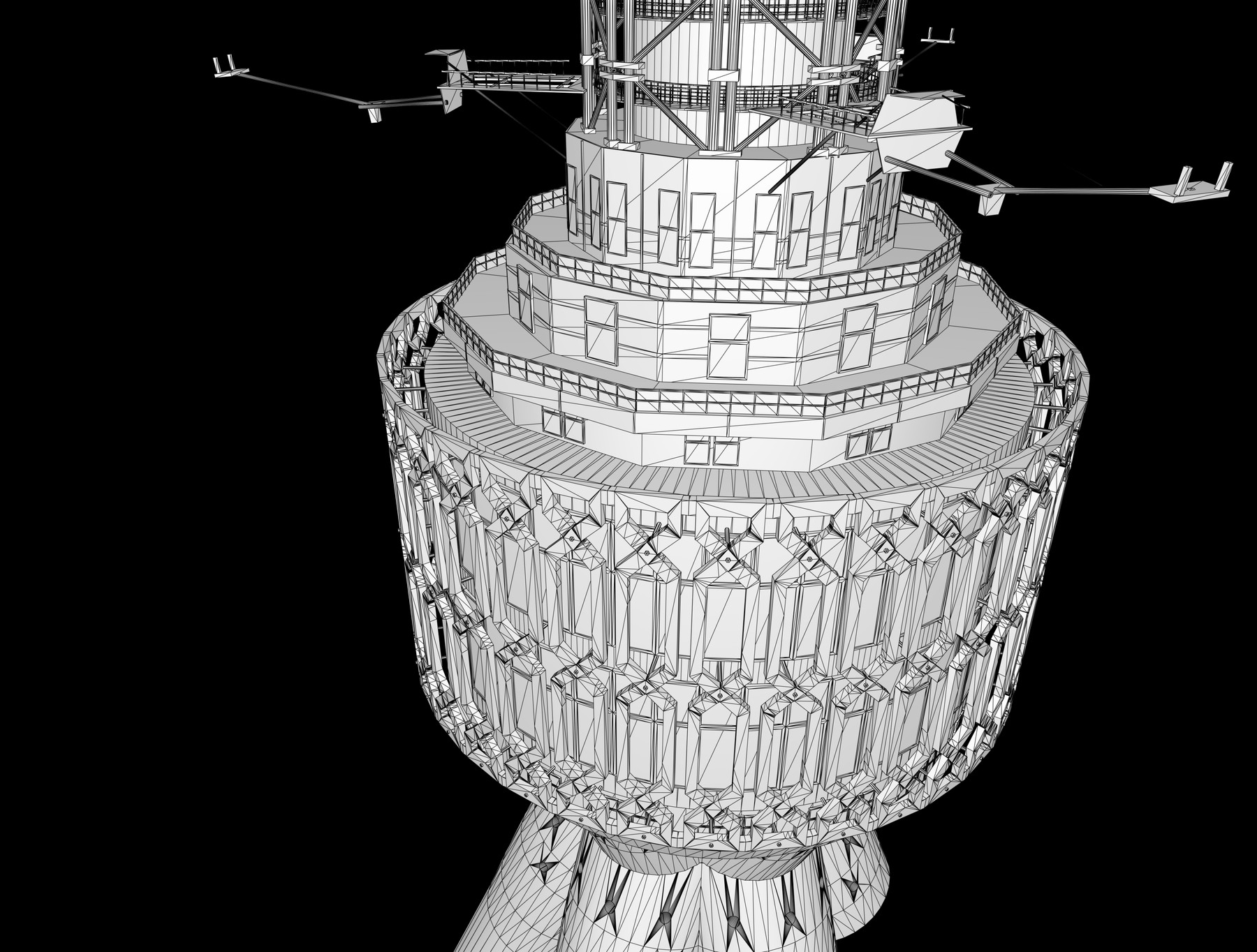 ArtStation - Tashkent TV Tower 3D model | Resources