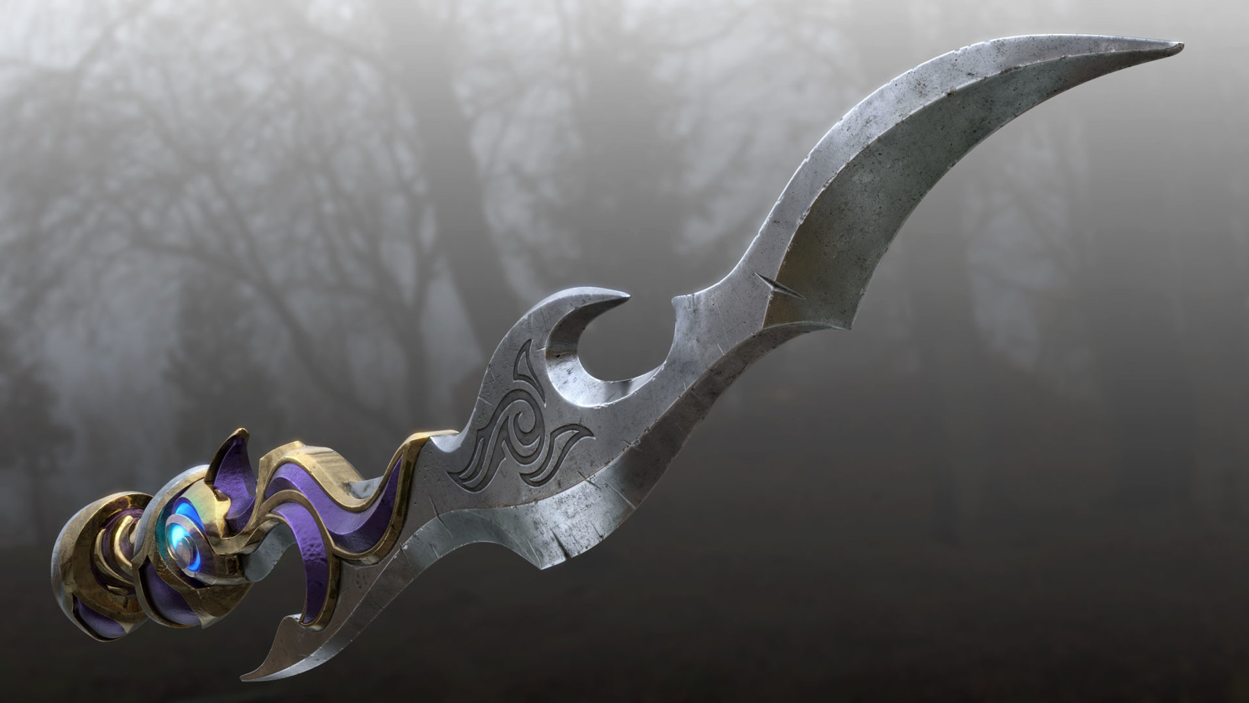 ArtStation - Fantasy Hero Sword | Game Assets