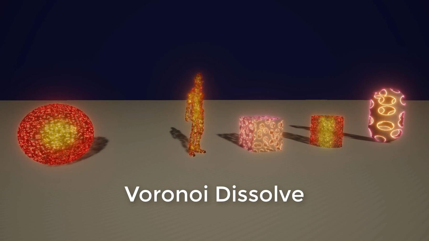 Artstation Dissolve Effect Pack For Unity 201830f2 Hdr Shader Graph Game Assets 0000