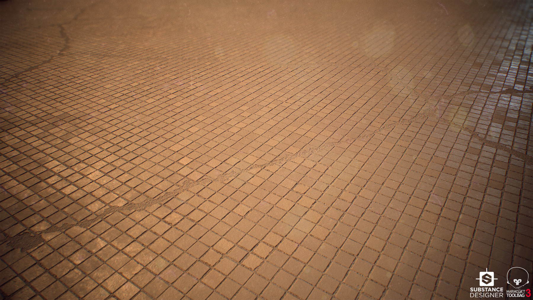 ArtStation - Terracotta Tiles - Substance Designer Material | Resources