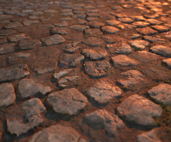ArtStation - Cobblestone - Substance Designer Material | Tutorials