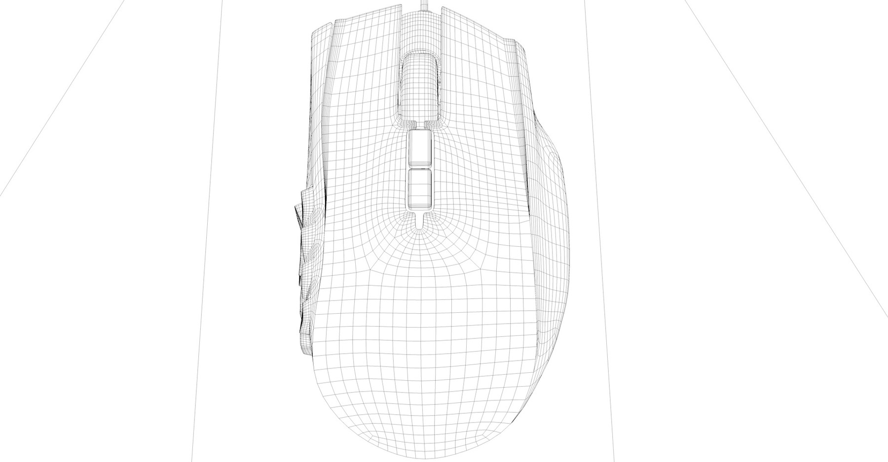 ArtStation - Razer Naga Chroma Firefly RGB Gaming Computer Mouse 3D ...