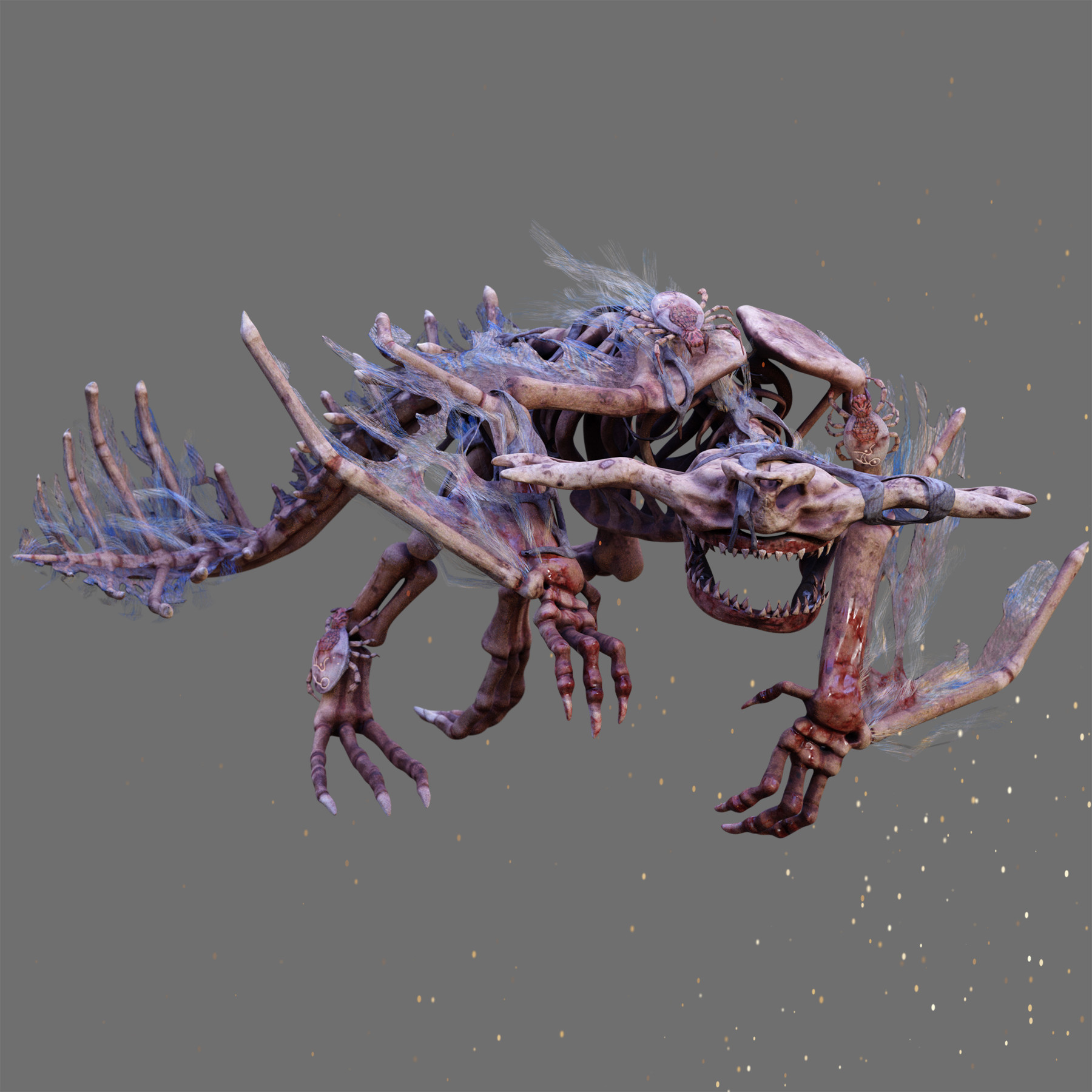 ArtStation - Zombie Bone Beast | Game Assets