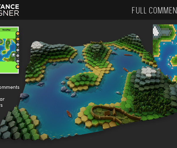 ArtStation - Procedural Board game Map Generator - Sbs Graph with ...