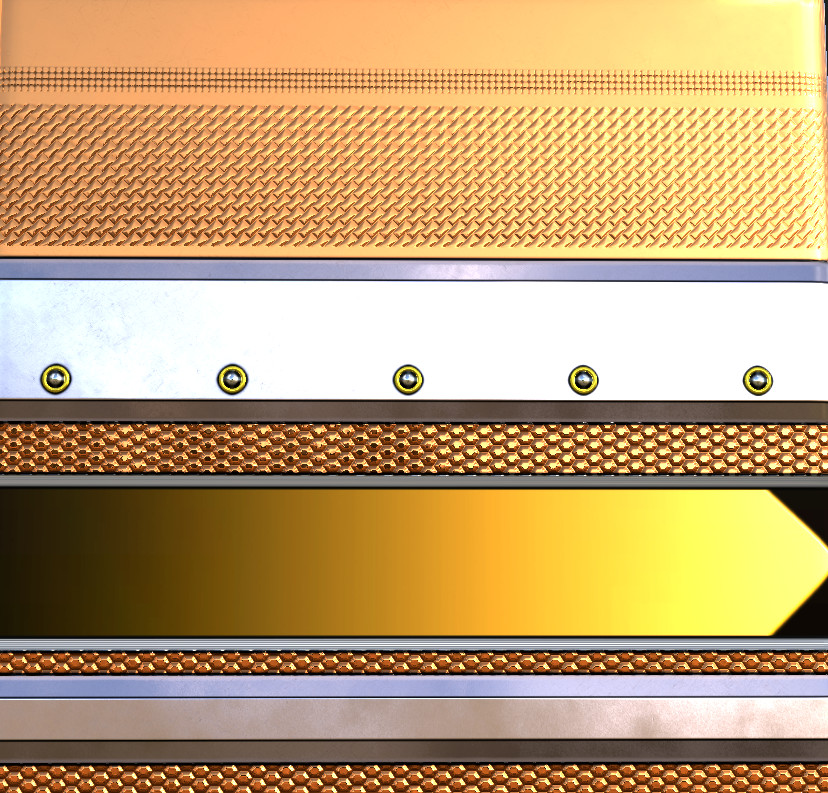 ArtStation - Cartoon / Stylized Space Metal | Game Assets