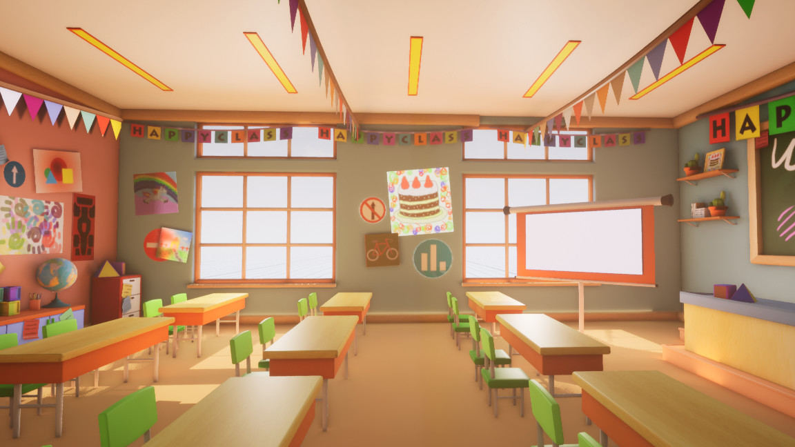 ArtStation - UE4 - Asset - Background - Cartoons - Hight poly | Resources