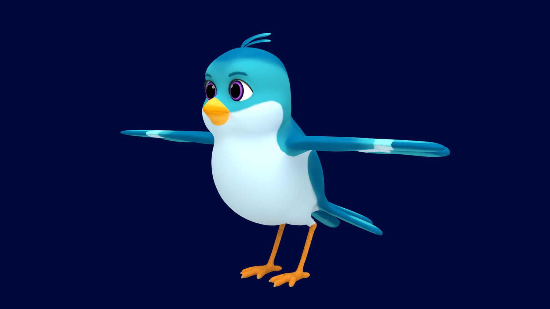 ArtStation - Asset - Cartoons - Character - Sparrow | Resources