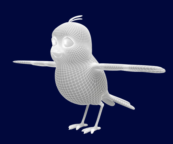 ArtStation - Asset - Cartoons - Character - Sparrow | Resources