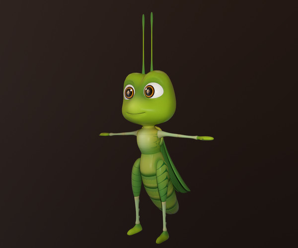 ArtStation - Asset - Cartoons - Character - Locust | Resources