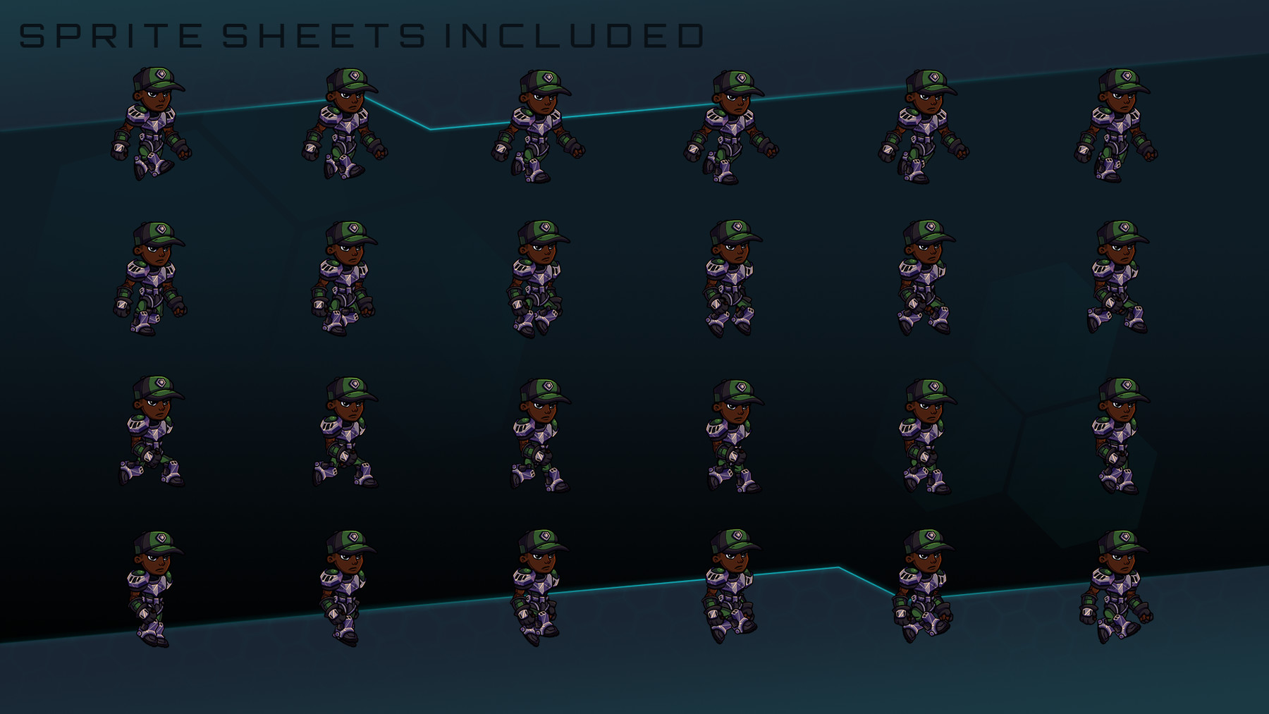 ArtStation - Scifi Marine Character | Game Assets