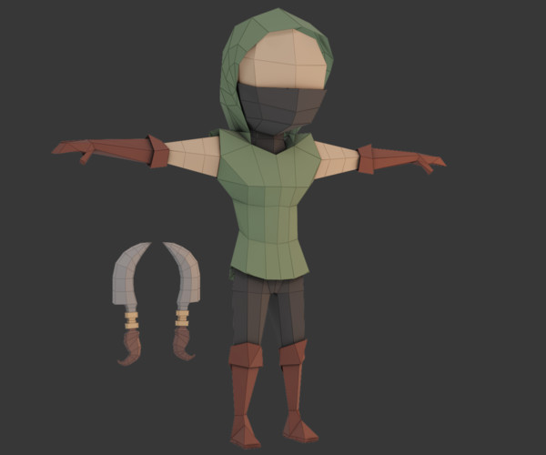 ArtStation - Assassin Character | Game Assets