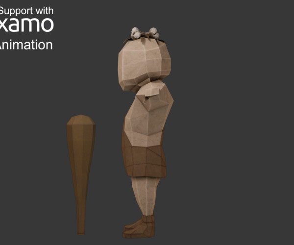 ArtStation - Caveman Character | Game Assets