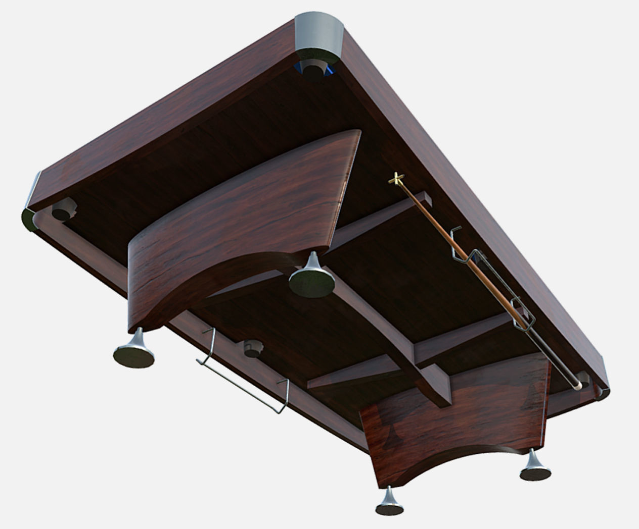 ArtStation - American Pool Table | Game Assets