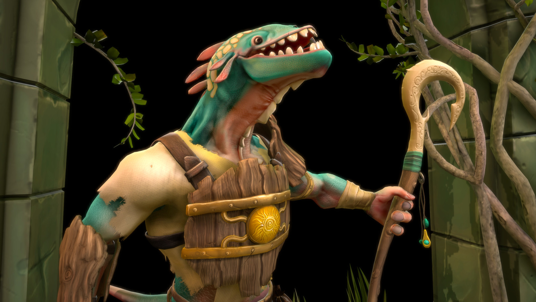 ArtStation - Lizard Man Character Stylized | Game Assets