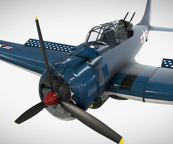 ArtStation - Douglas SBD Dauntless | Resources