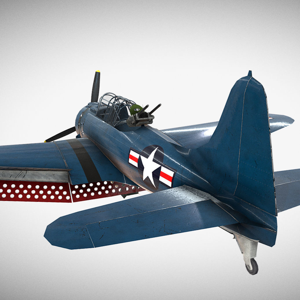 ArtStation - Douglas SBD Dauntless | Resources
