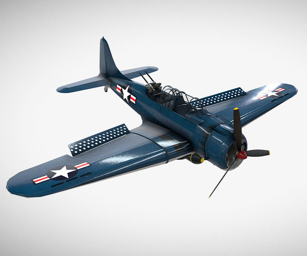 ArtStation - Douglas SBD Dauntless | Resources