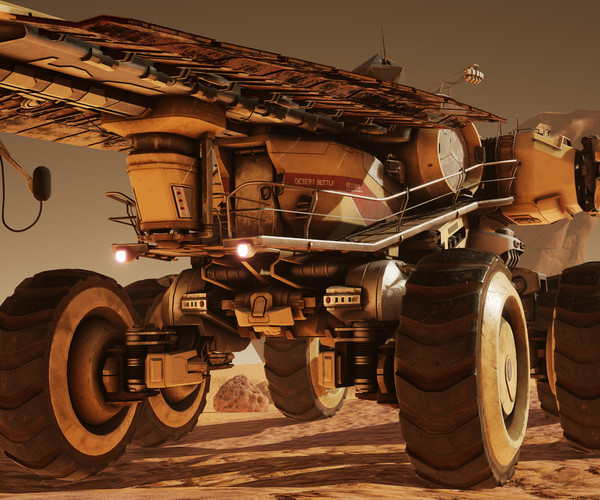 ArtStation - Spider Truck Vehicle | Game Assets
