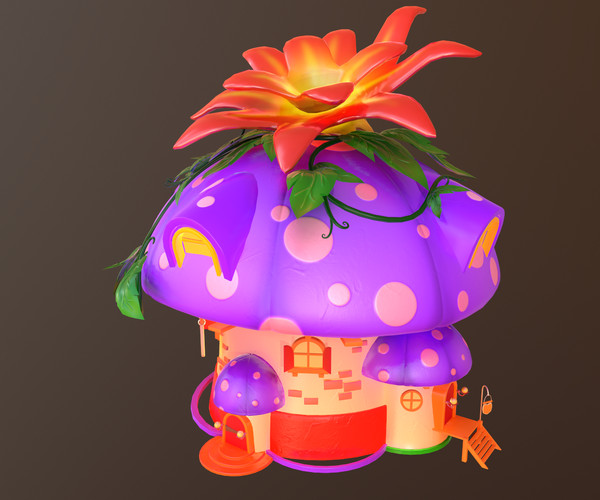 ArtStation - Asset - Cartoons - House - 3D model | Resources
