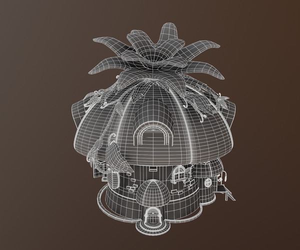 ArtStation - Asset - Cartoons - House - 3D model | Resources