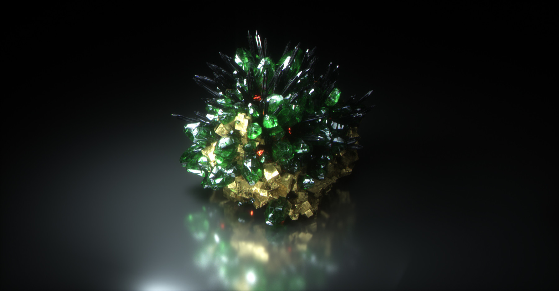 ArtStation - Crystal Formation 3D Model | Game Assets