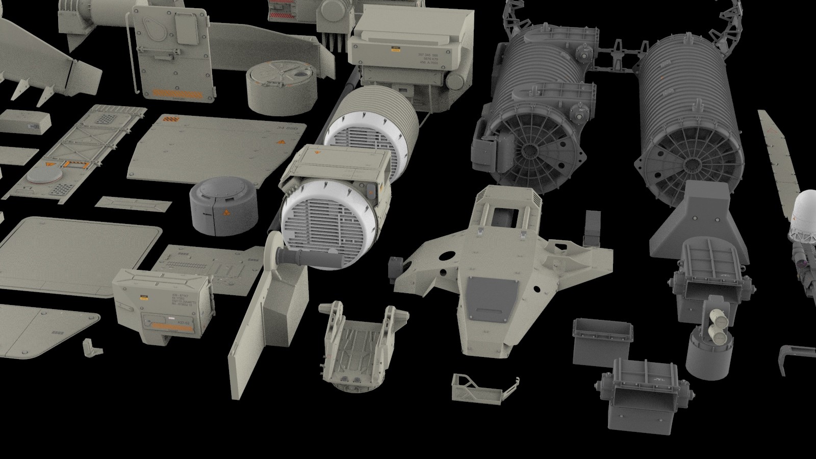 ArtStation - Mechanics collection 2 Kitbash | Resources