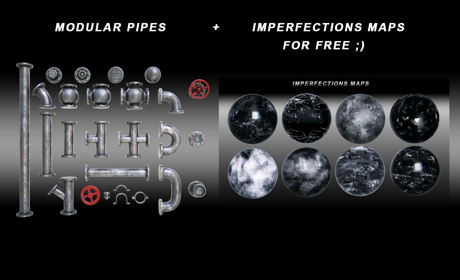 ArtStation - Modular Pipes for games | Game Assets