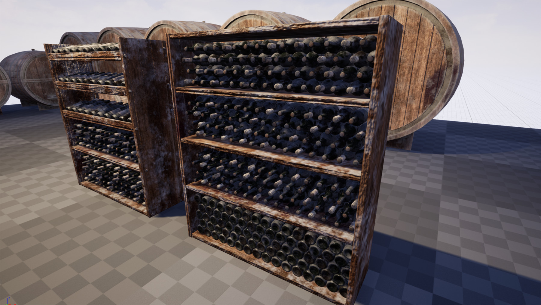 ArtStation - Wine Cellar Pack | Game Assets