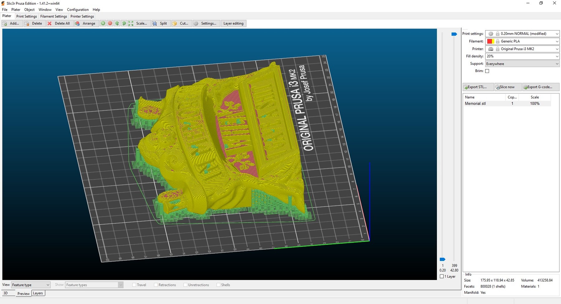 ArtStation - Memorial - 3D Print Model | Resources