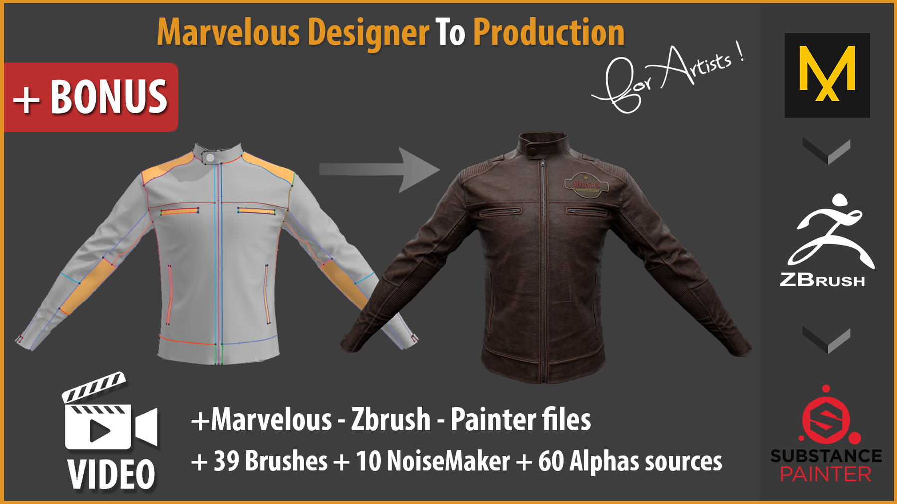 ArtStation - Marvelous Designer To Production for artists ! | Tutorials