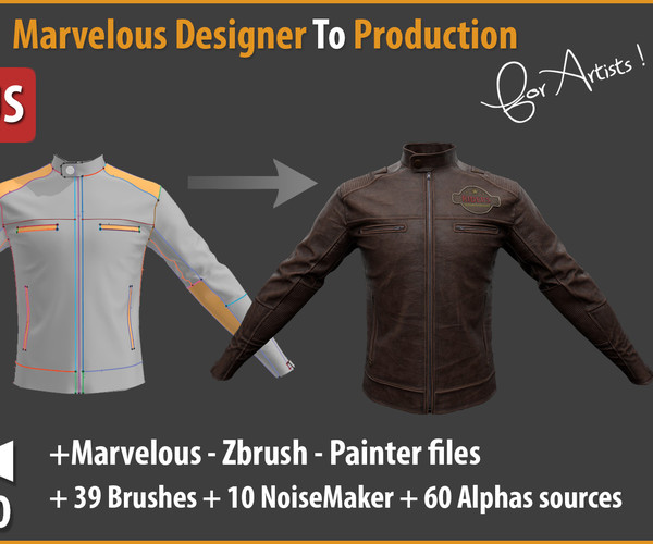 ArtStation - Marvelous Designer To Production for artists ! | Tutorials