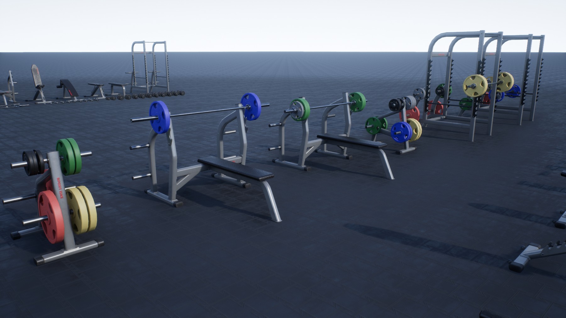 ArtStation - Gym Props PACK 01 | Resources