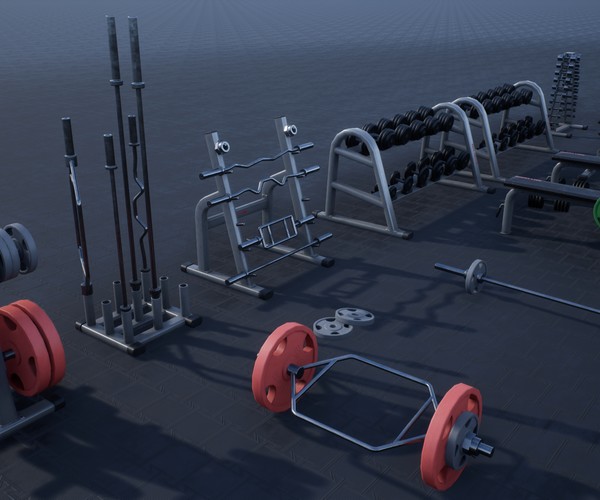 ArtStation - Gym Props PACK 01 | Resources