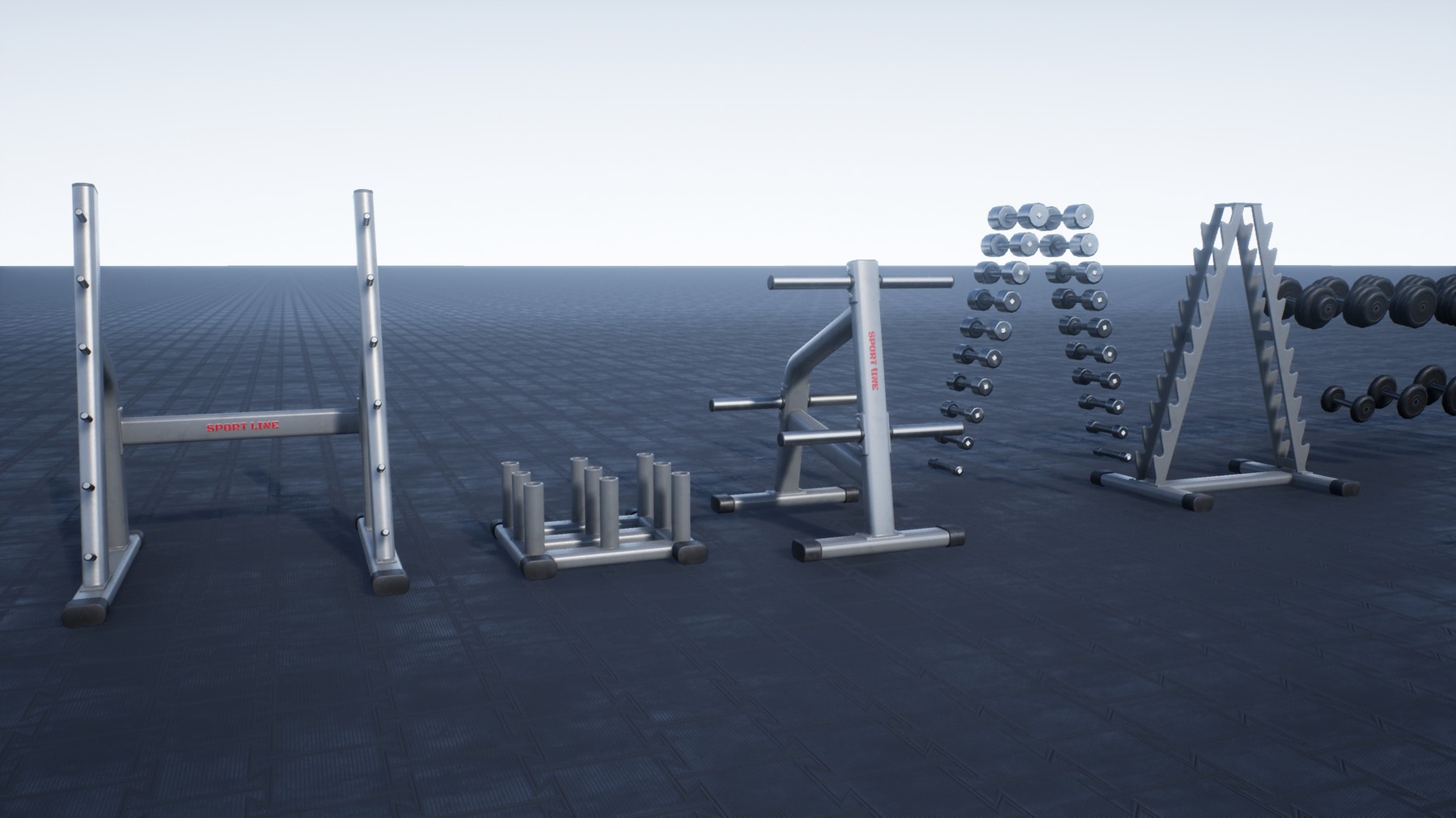 ArtStation - Gym Props PACK 01 | Resources