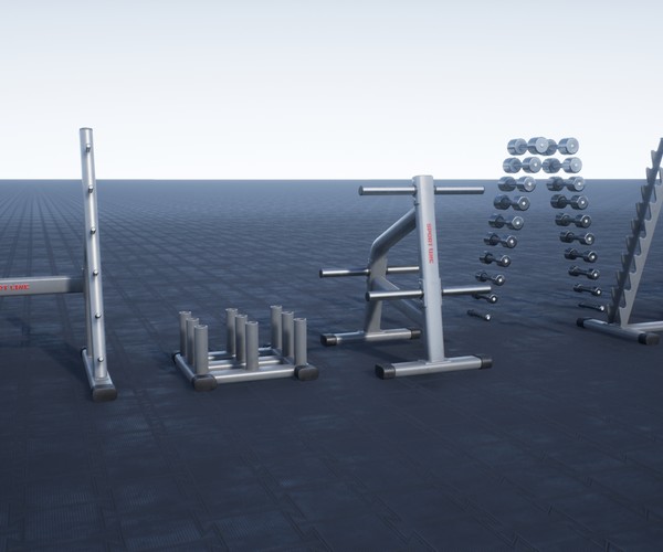 ArtStation - Gym Props PACK 01 | Resources