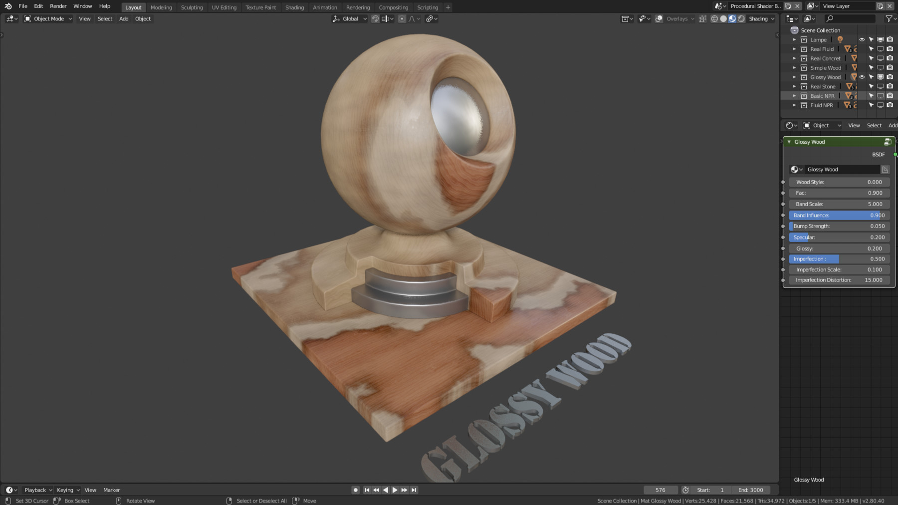 ArtStation - Procedural Shader Bank ( cycle & eevee ) | Resources