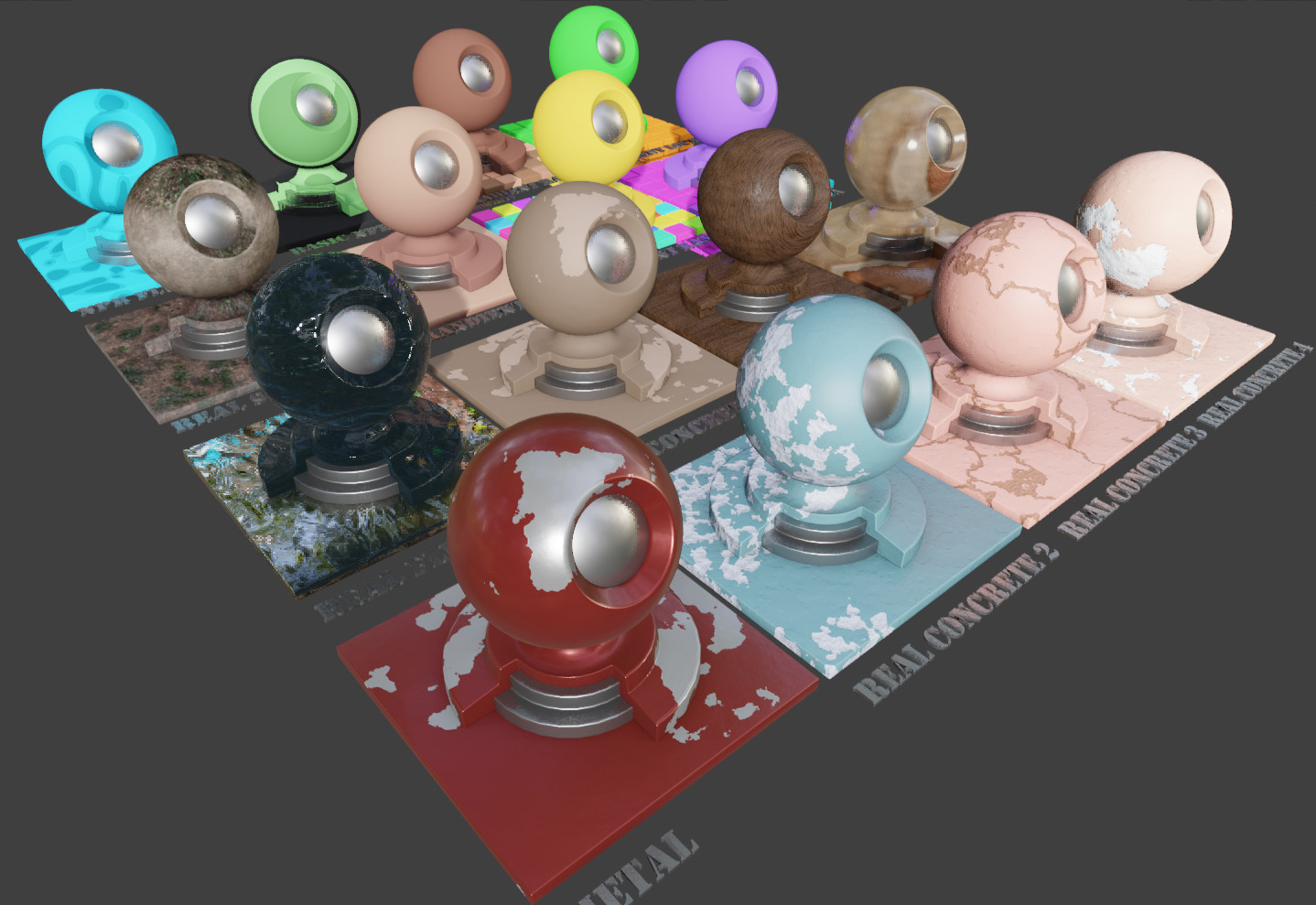 ArtStation - Procedural Shader Bank ( cycle & eevee ) | Resources