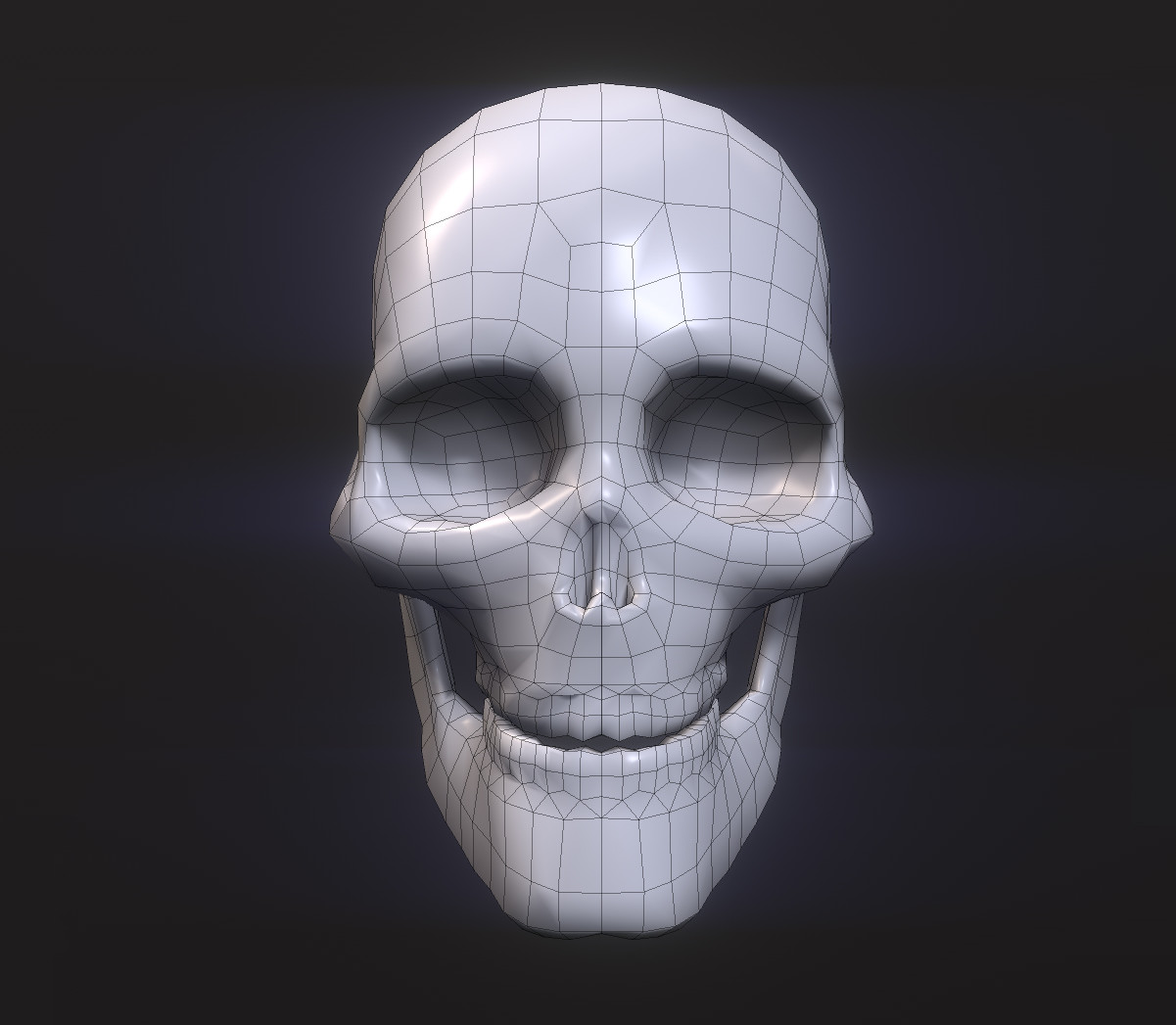 ArtStation - Low and Hi poly Skull | Resources