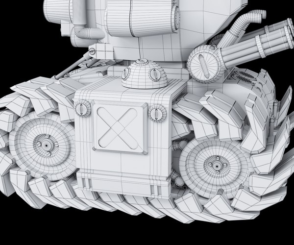 ArtStation - Metal Slug Tank | Game Assets