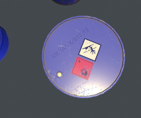 ArtStation - Chemical drums | Game Assets